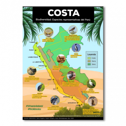 COSTA. Biodiversidad: especies representativas del Perú – Aula Ambiental
