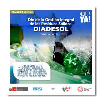 Kit de la campaña por el Día de la Gestión Integral de Residuos Sólidos ...